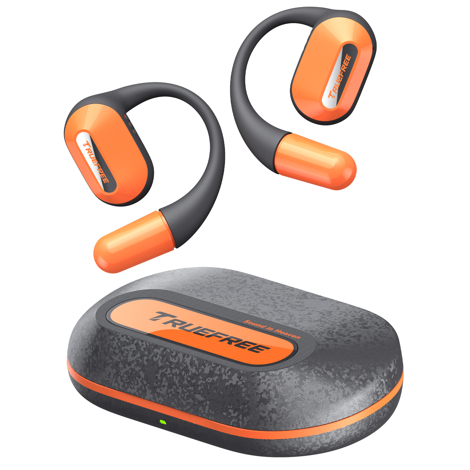 Truefree O2 Open Ear Headphones Ultra-Light, IPX5 Waterproof, 22H ...
